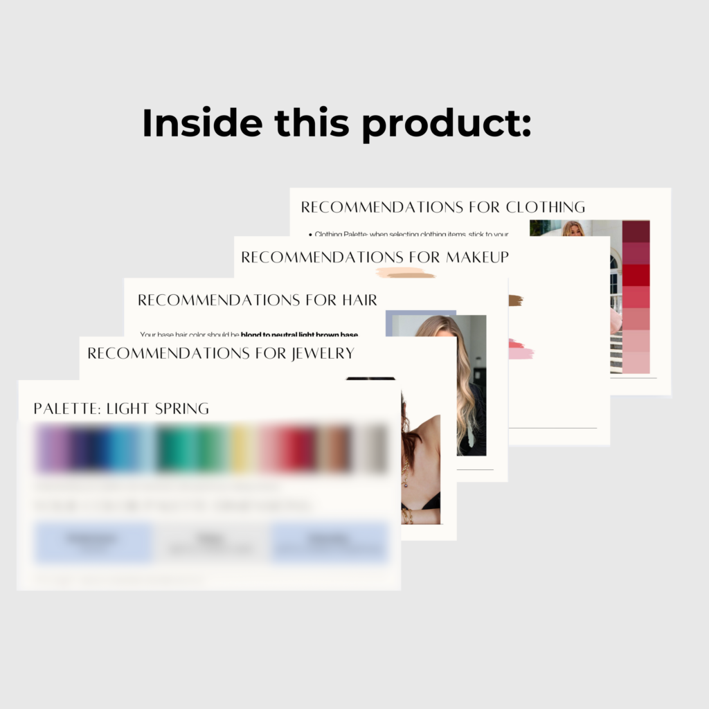 Essential Palette - Online Color Analysis - Agile Styling